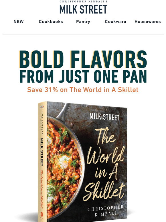 Milk Street Kitchen: Bold Flavors From Just ONE Pan | Milled