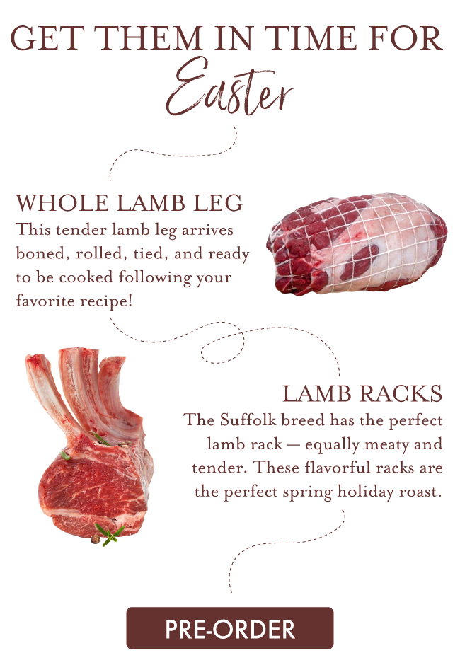 Eataly: Pre-order farm-fresh lamb for your spring holiday feast! | Milled