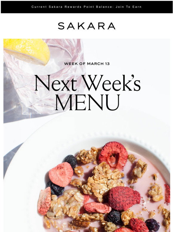 Sakara Life: Beauty-Boosting Granola | Milled