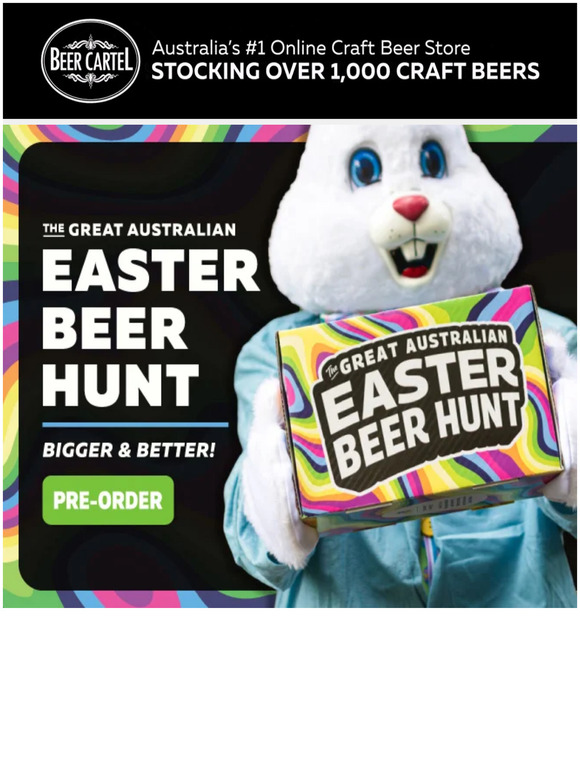 Beer Cartel: 2023 Easter Beer Hunt 🐰🍺 (Pre-Order Now) | Milled