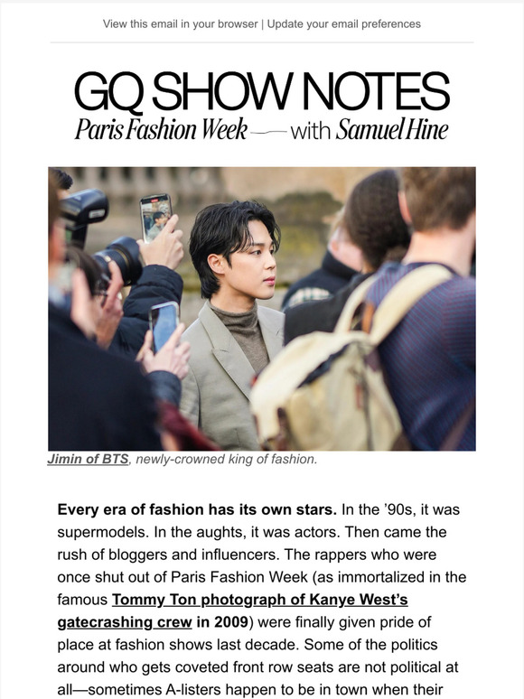 GQ: How K-pop Conquered Fashion Week | Milled