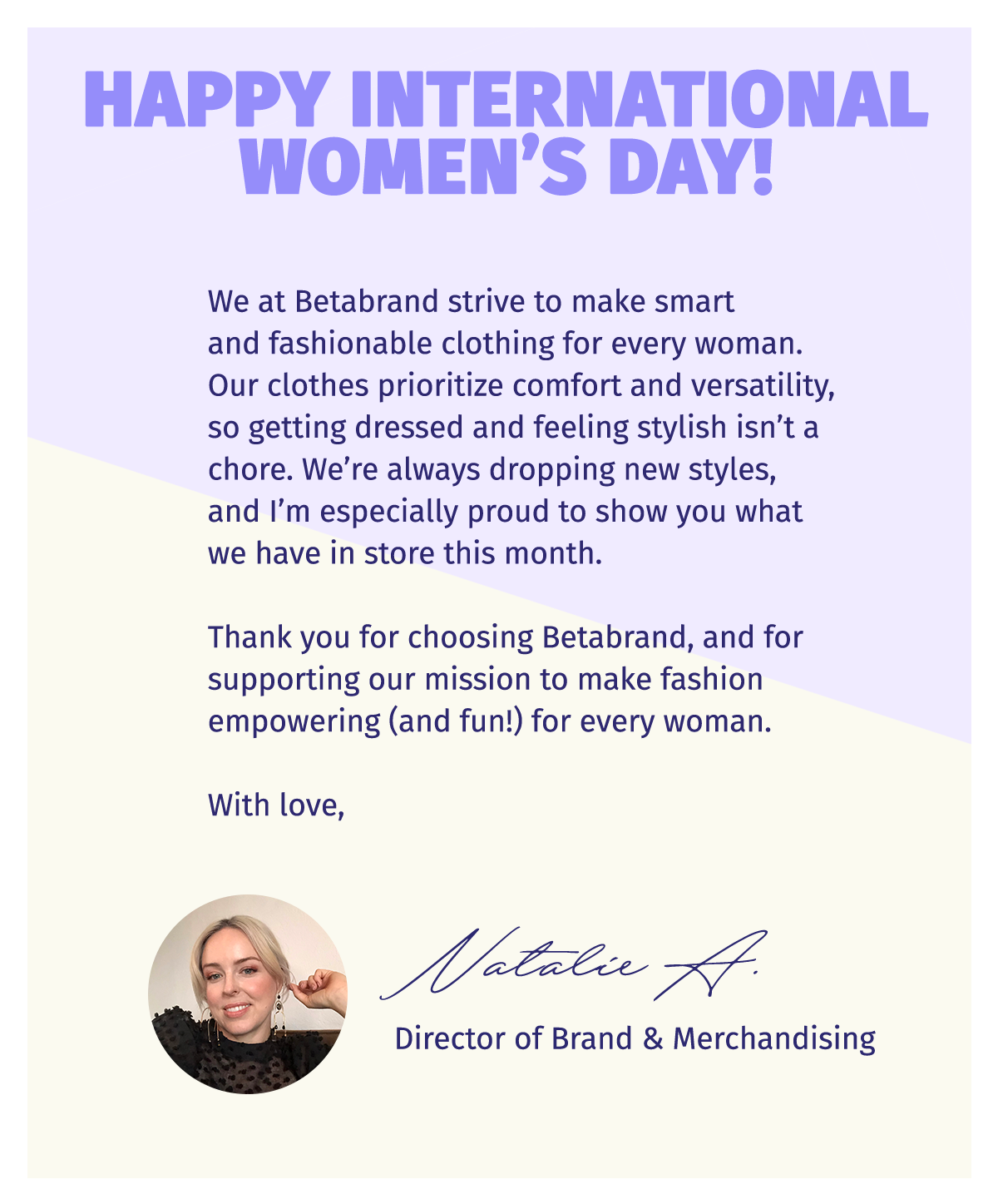 Betabrand: Celebrating Women With A New Drop | Milled