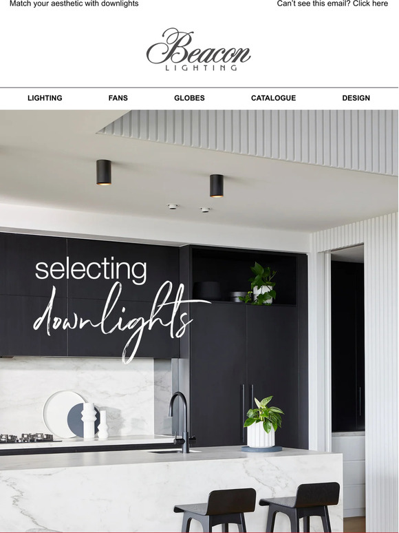 Beacon Lighting: Downlights - How To Choose The Right Selection | Milled