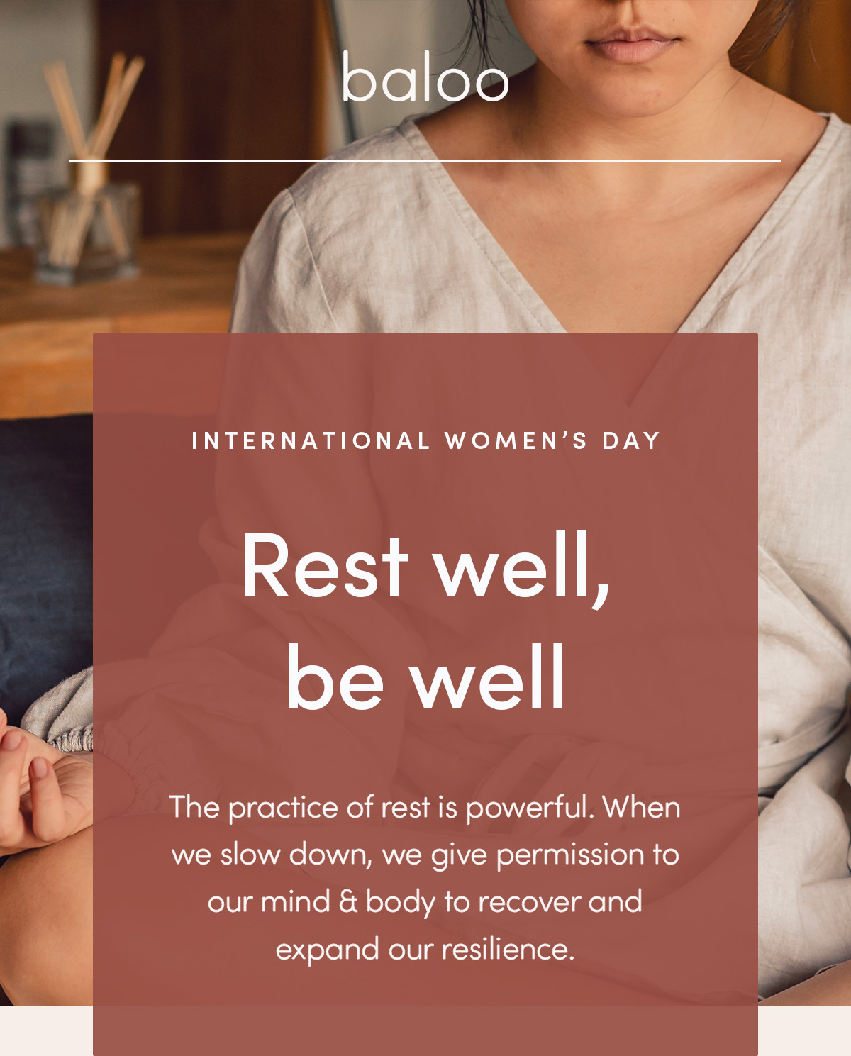 Baloo Living: The women of Baloo, on rest. | Milled