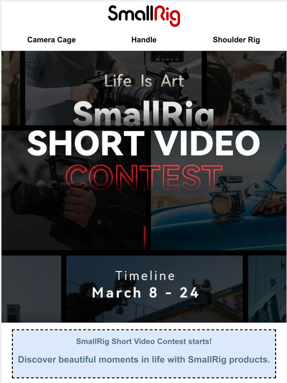 SmallRig: Participate in the SmallRig Short Video Contest for Amazing ...