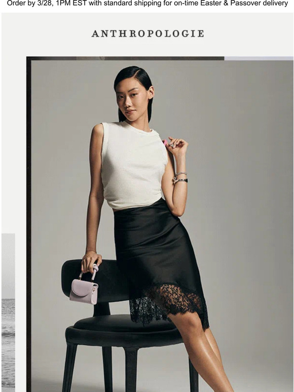 Anthropologie: inside (out): all things sheer & noir 🖤 | Milled