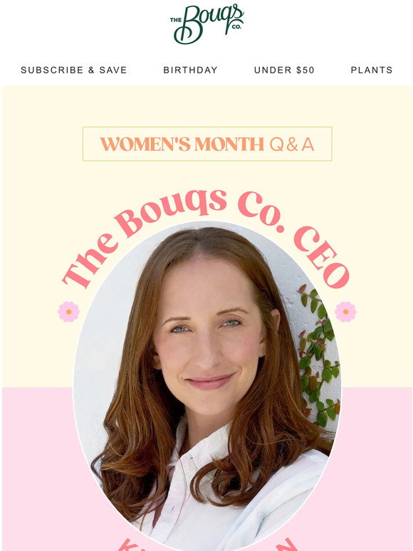 Bouqs: Q&A With Bouqs CEO Kim Tobman | Milled