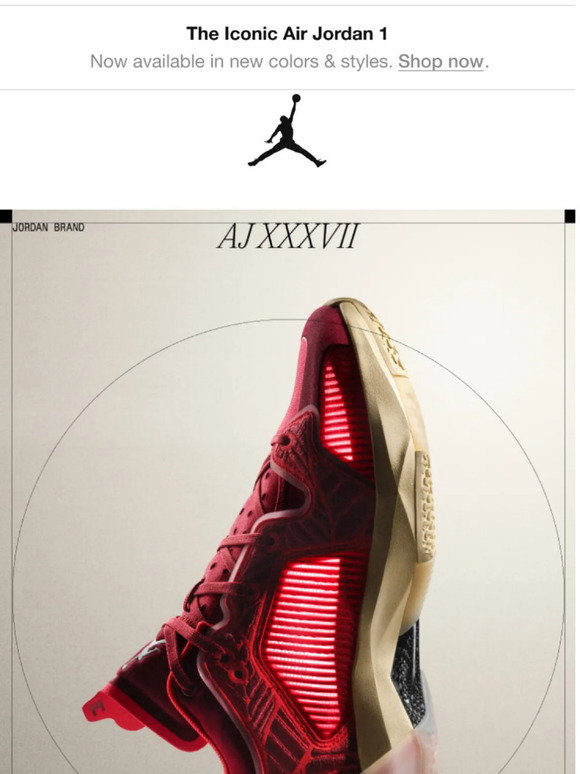 NIKE: Just In: Women's AJ XXXVII Low 🔴 | Milled