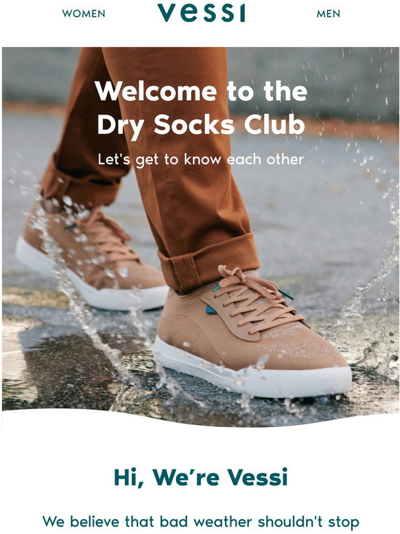 Vessi: Welcome to the dry socks club | Milled