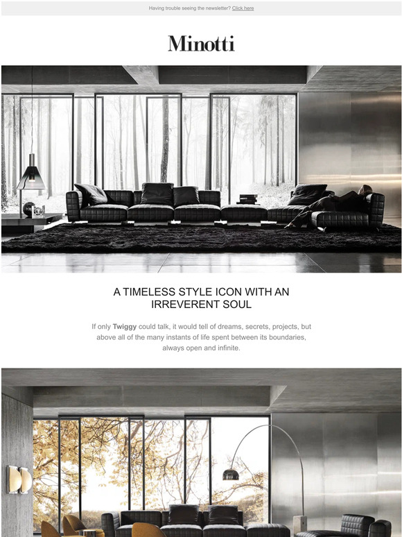 Minotti: A TIMELESS STYLE ICON WITH AN IRREVERENT SOUL | Milled