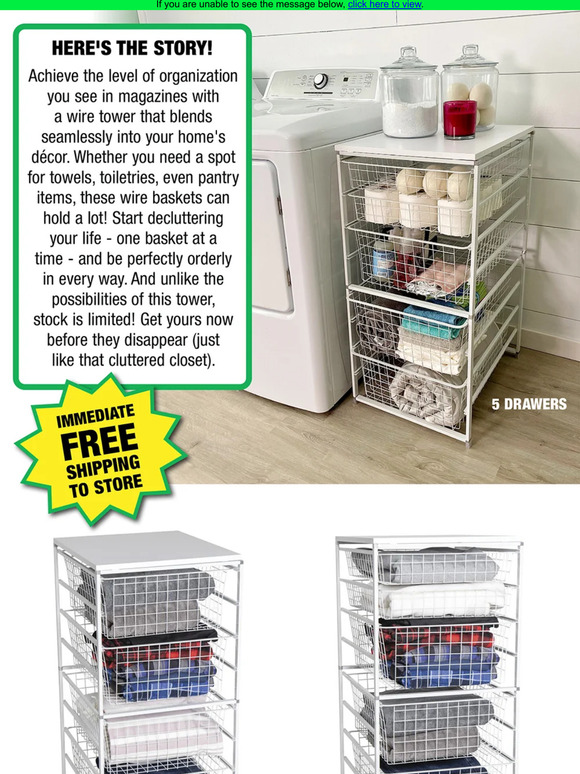 Menards: Everbilt® Drawer Towers Under $20! | Milled