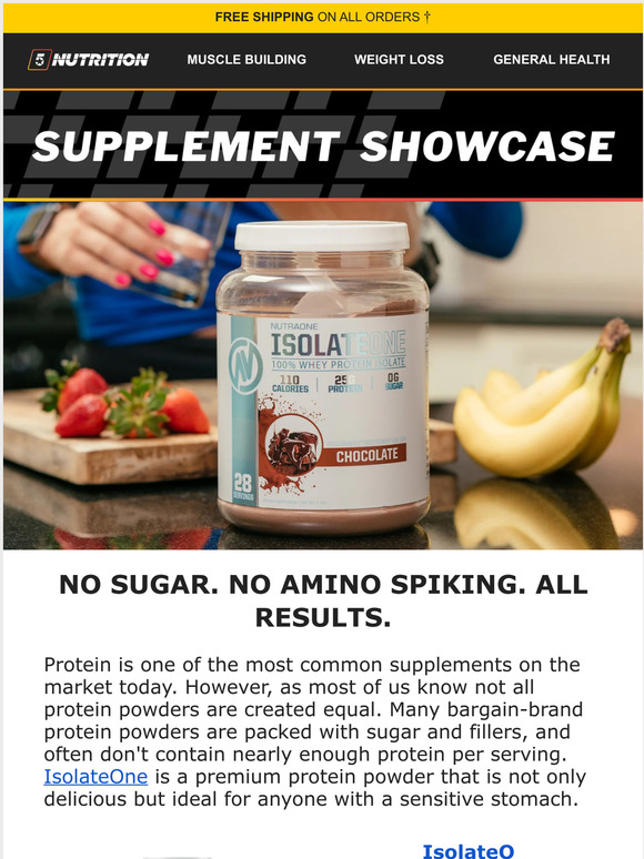 5 Star Nutrition: "Best Isolate on the Market!" | Milled