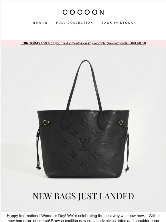 COCOON: New Bag Drop Alert! | Milled