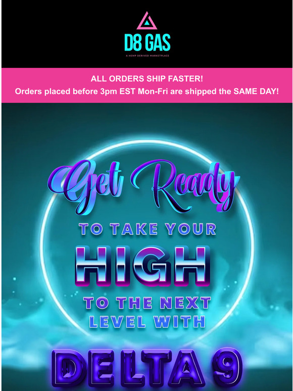 D8 GAS: Discover the Power of Delta 9 THC 🔥 | Milled