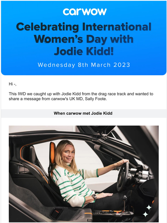 Carwow: A Pagani Zonda, Ralph Lauren and sweet shops? carwow interviews Jodie Kidd | Milled