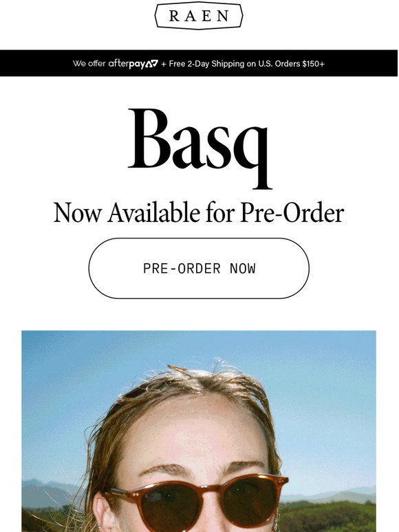 Raen Optics: BASQ: Now Available for Pre-Order! | Milled