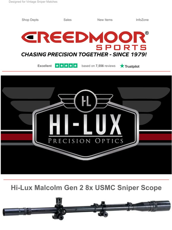 Creedmoor Sports: Product Spotlight | Hi-Lux Malcolm Gen 2 8x USMC ...
