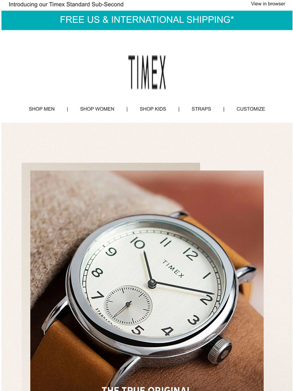 Timex: Our New Standard Made Sustainably | Milled