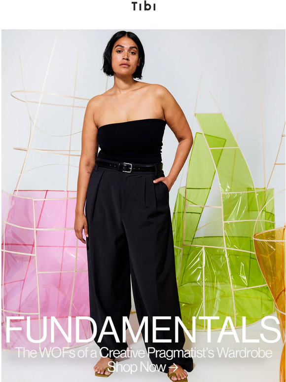Tibi: Fundamentals | The WOFs of a Creative Pragmatist's Wardrobe | Milled