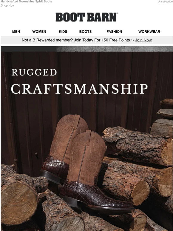 Boot Barn: Rugged Men's Boots | Milled