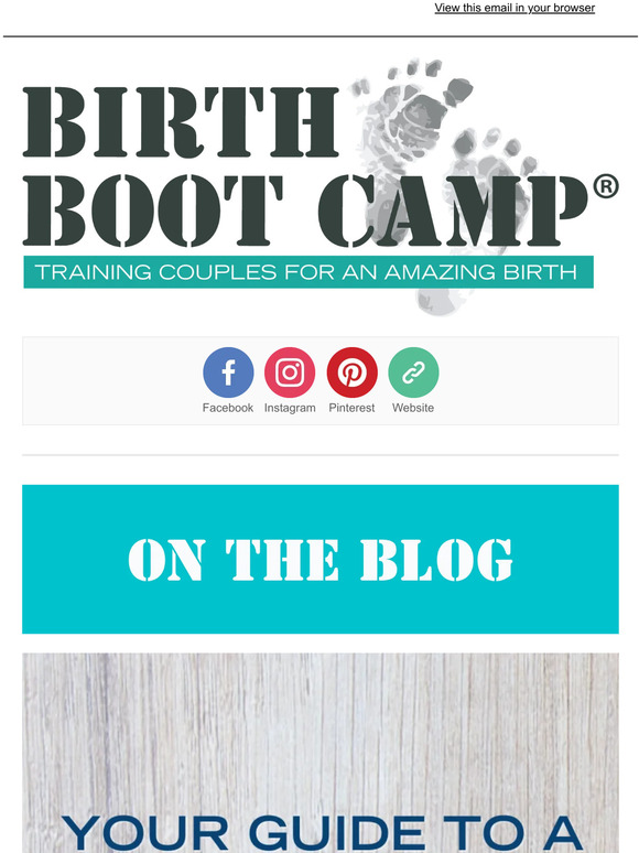 Birth Boot Camp: Your Guide To A Posterior Baby 👶 | Milled
