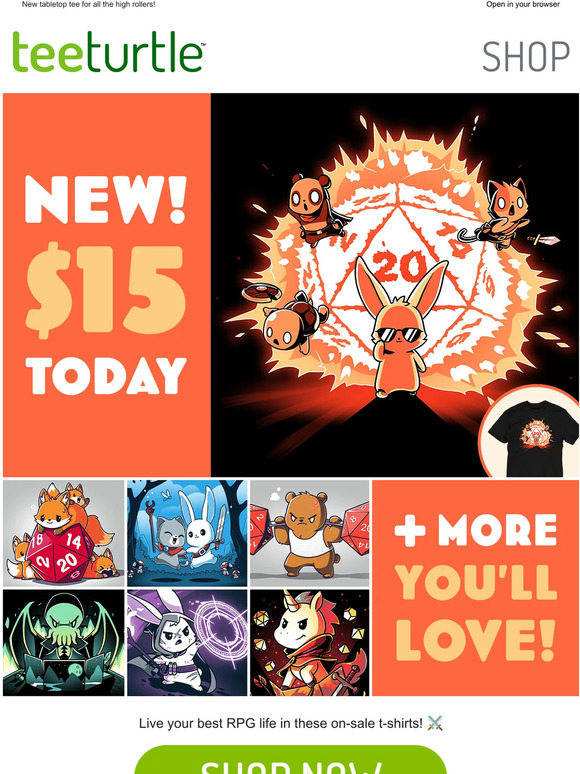 TeeTurtle: When you roll a Nat 20 😎🔥 | Milled