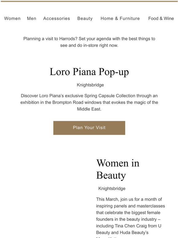 Harrods: Discover Loro Piana’s Spring Capsule Collection | Milled