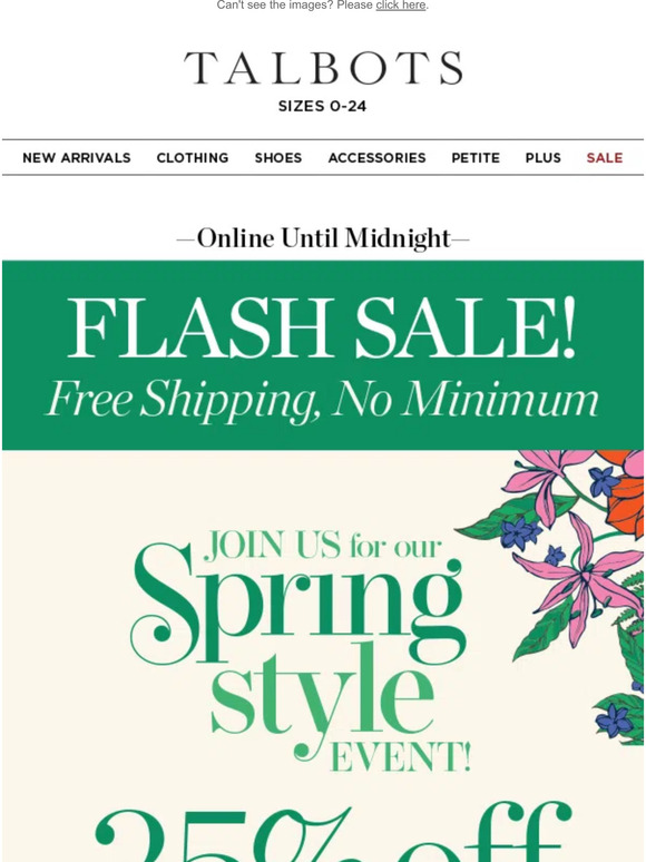 Talbots: ⚡ FREE SHIP FLASH SALE ⚡ | Milled