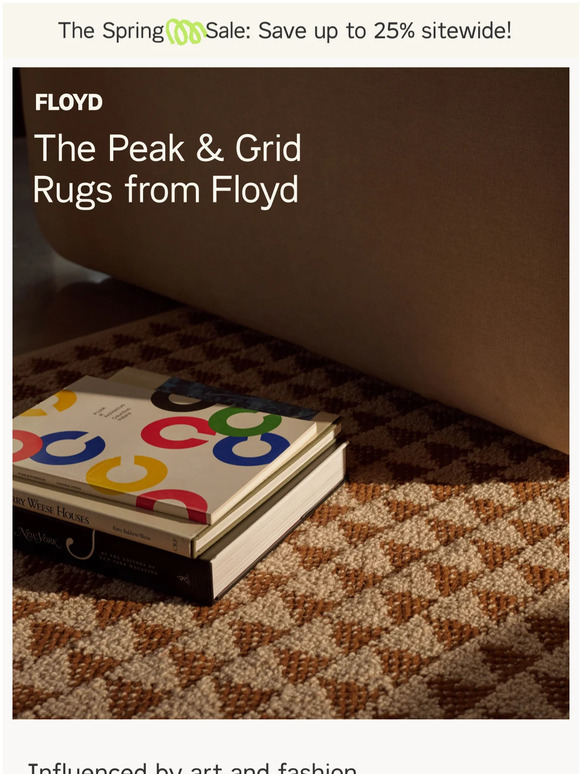 Floyd: Behind The Design: Flow, Grid, and Peak Rugs | Milled
