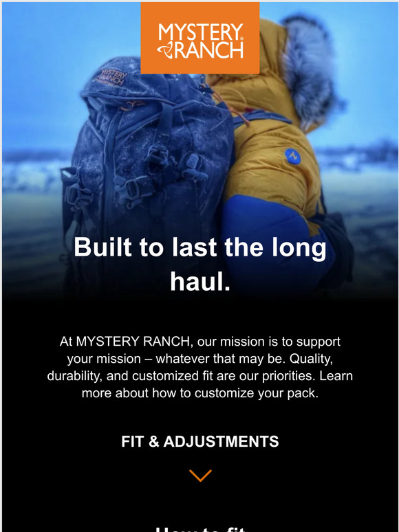 Mystery Ranch: Learn How to Fit Your Pack the Right Way | Milled