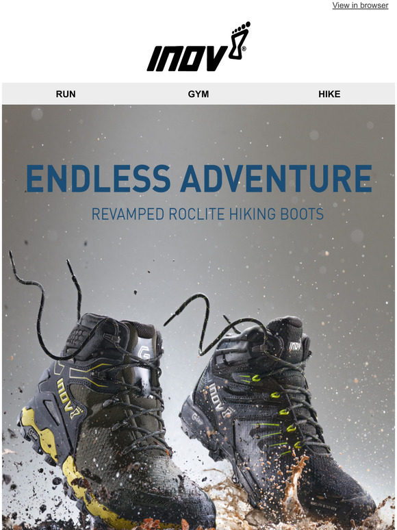 inov-8: NOW LIVE ⚡ New: ROCLITE G 345 GTX V2 & ROCLITE PRO G 400 GTX V2 ...