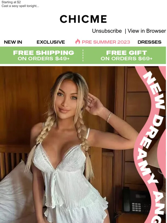 Chicme: 💋 New Dreamy Angels are here! | Milled