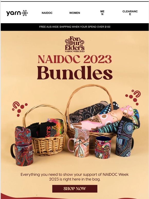 Bundarra Sportswear: NAIDOC Week 2023 Bundles have dropped! 👏 | Milled