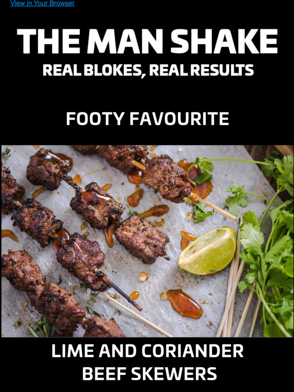 The Man Shake: Footy is FINNALLY back!! 🍻 | Milled