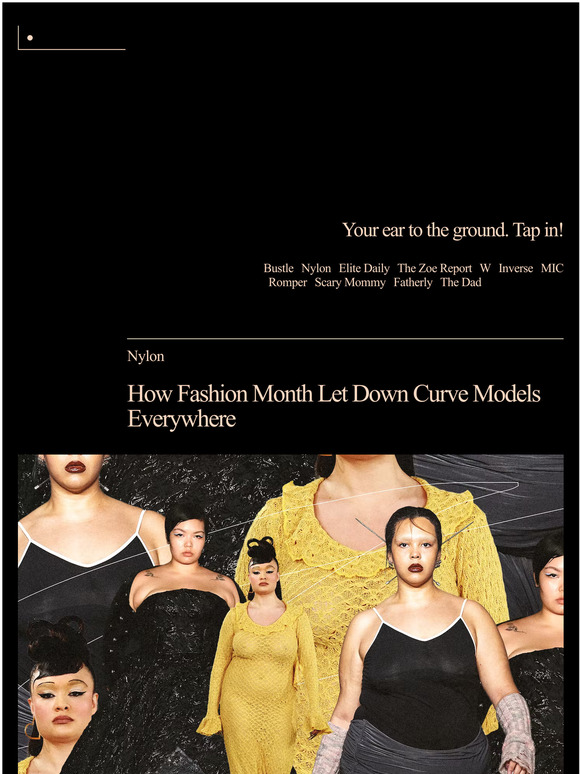The Zoe Report: How Fashion Month Let Down Curve Models Everywhere | Milled