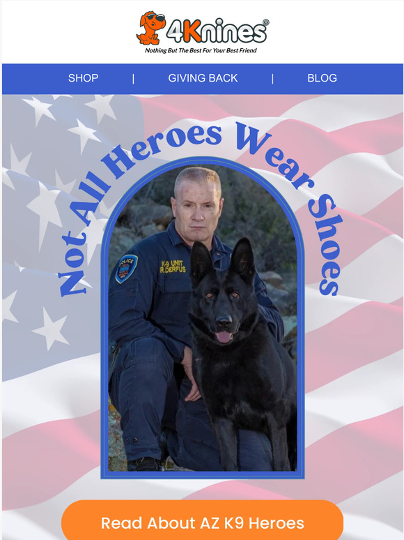 4Knines: The Resilience of K-9 Veterans: Honoring Our Heroes | Milled