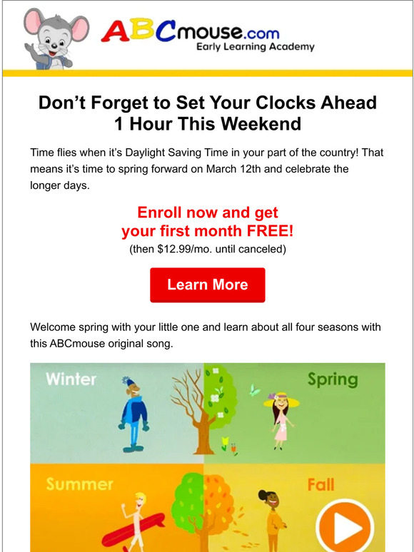 ABCmouse: Don’t Forget . . .☀️ | Milled