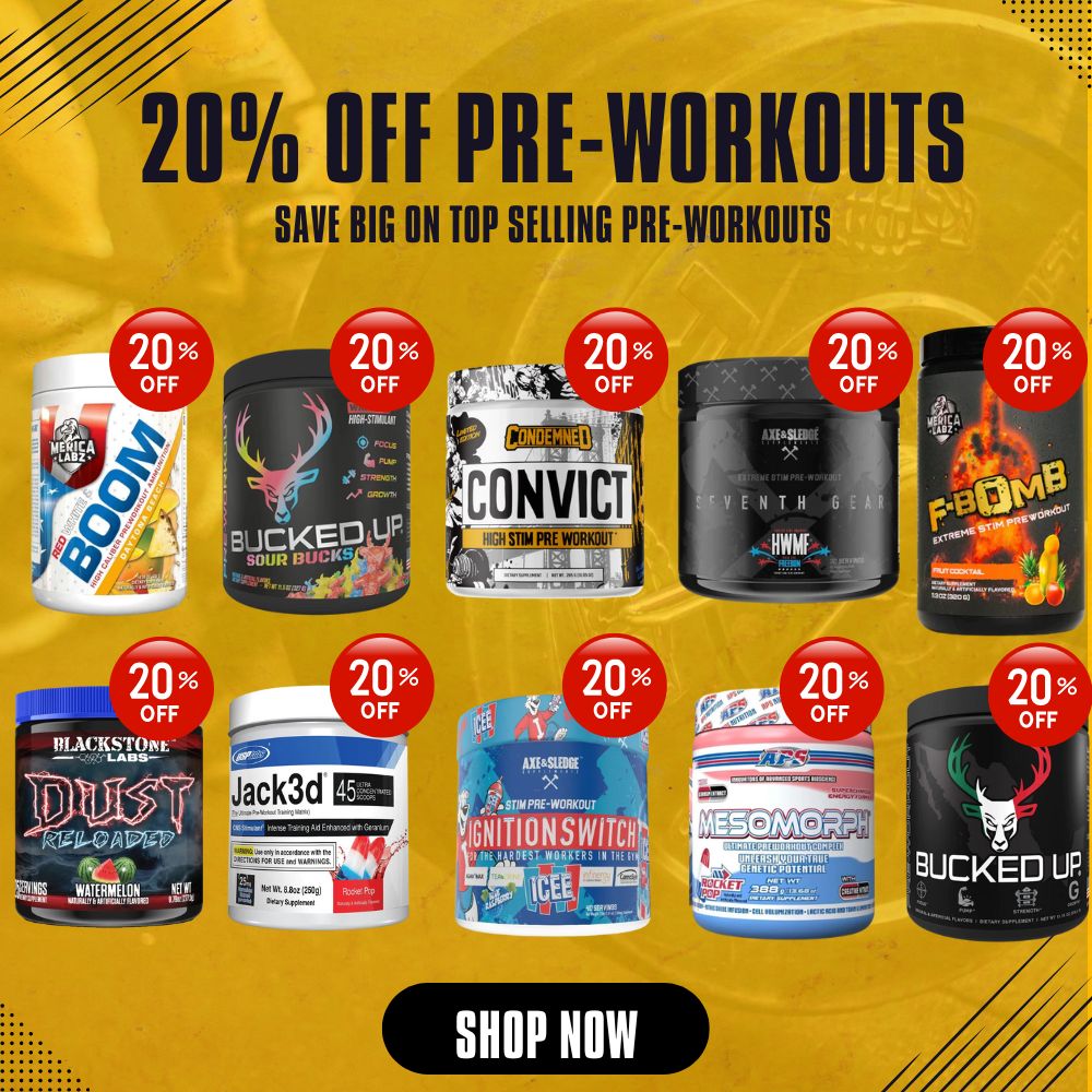 Best Price Nutrition: Huge Preworkout Sale Extravaganza! | Milled