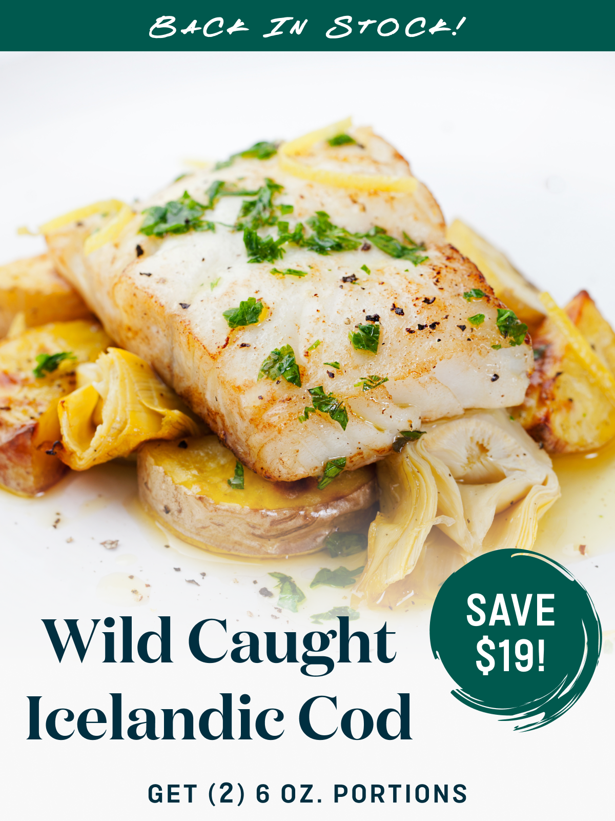 KnowSeafood: This Cod is the Best 🐟 Save $19 on Icelandic Cod | Milled