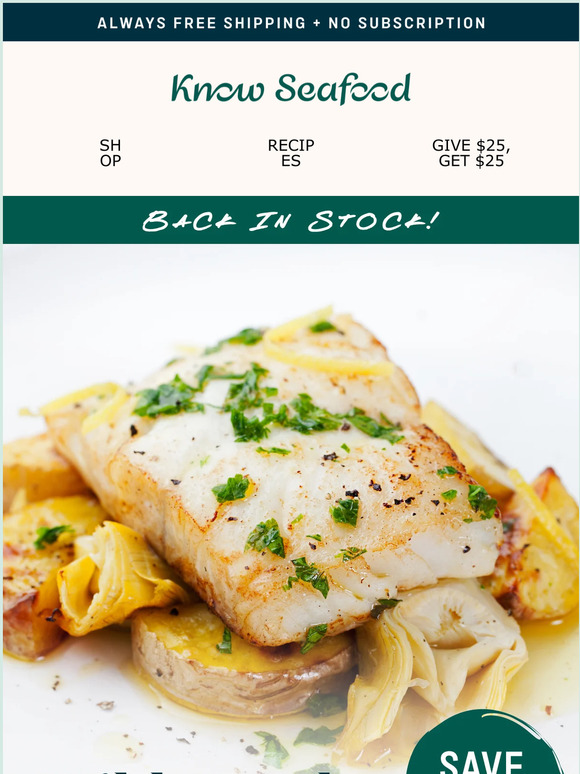 KnowSeafood: This Cod is the Best 🐟 Save $19 on Icelandic Cod | Milled
