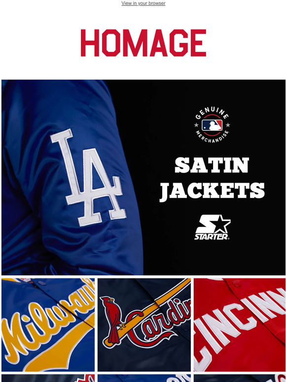 Homage: The ultimate MLB x HOMAGE Starter Jacket! | Milled