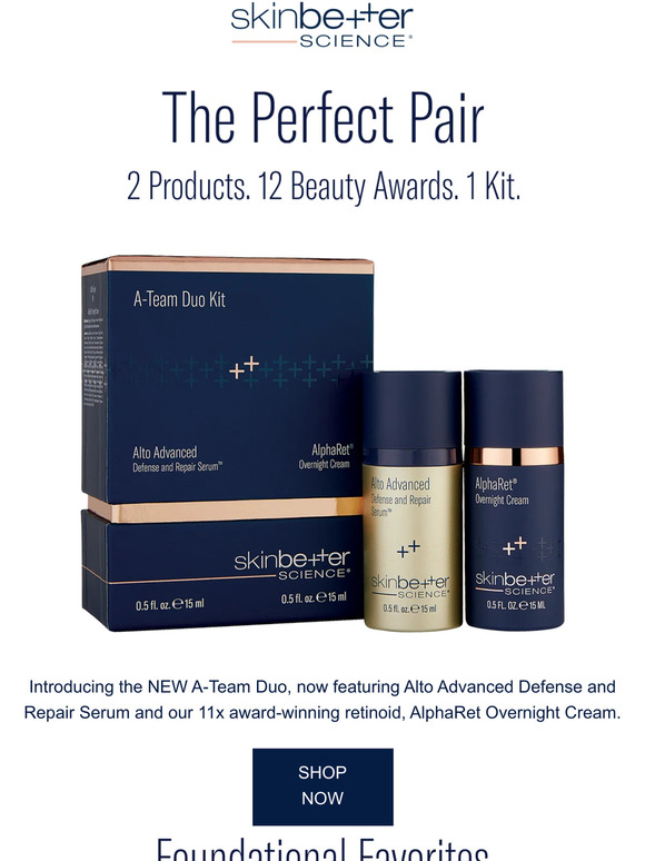 SkinBetter Science: The Perfect Pair – Introducing the NEW A-Team Duo 💕 ...