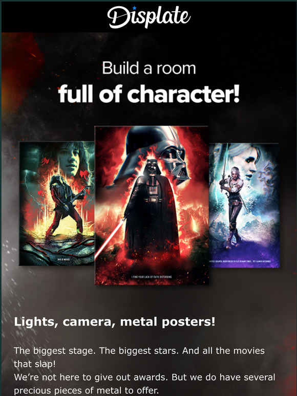 displate.com DK: 🎬 Take your collection to the movies! | Milled