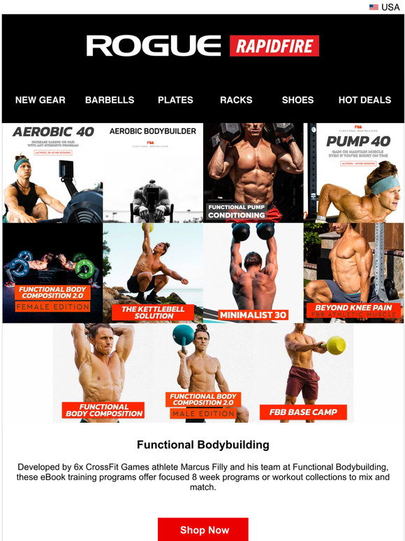 Rogue Fitness: Just Launched: Functional Bodybuilding Programming ...