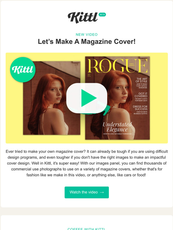Kittl: Ever wonder how to make the perfect magazine cover? | Milled