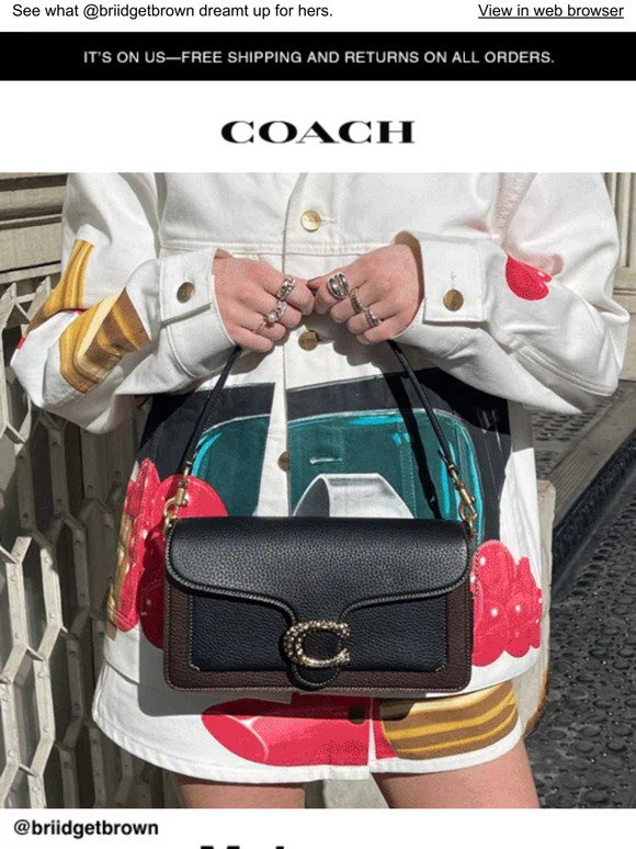 Coach: Here's your chance to design your own Tabby from scratch. | Milled
