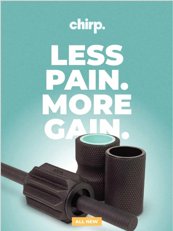 Chirp: Revolutionize Your Recovery with the Muscle Roller that does it ...