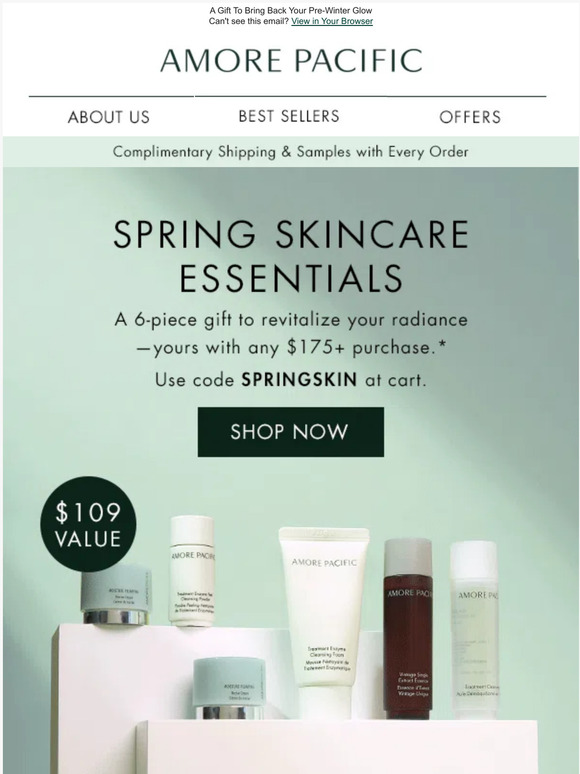 Amore Pacific: Spring-ify Your Skincare | Milled