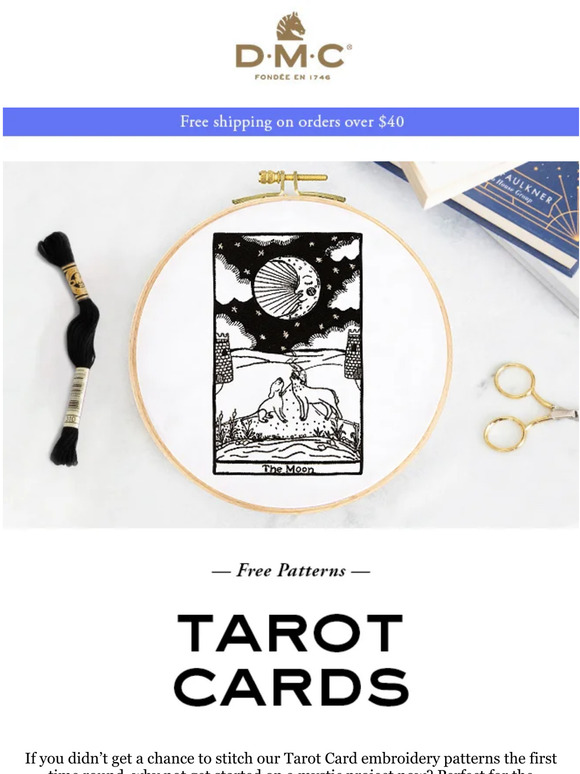 DMC: Free Patterns: Tarot Cards | Milled