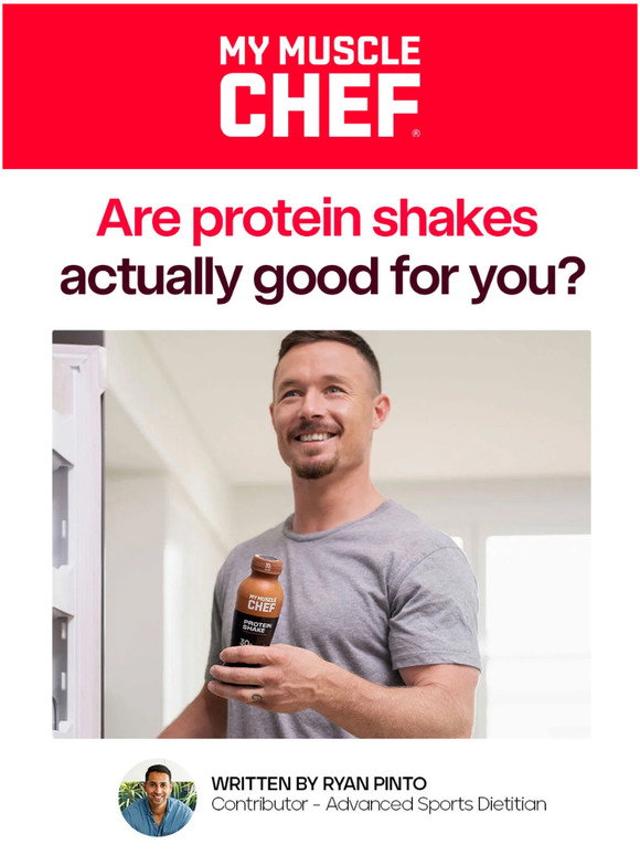 My Muscle Chef: Get the scoop on Protein Shakes 🥤 | Milled